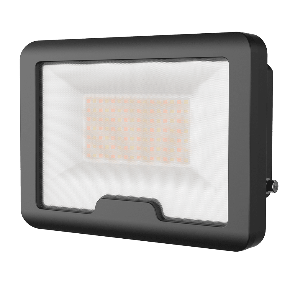 LED FLOODLIGHT 50W 5000LM IP65 IK08 1M F&P CCT (D) - Ozlite