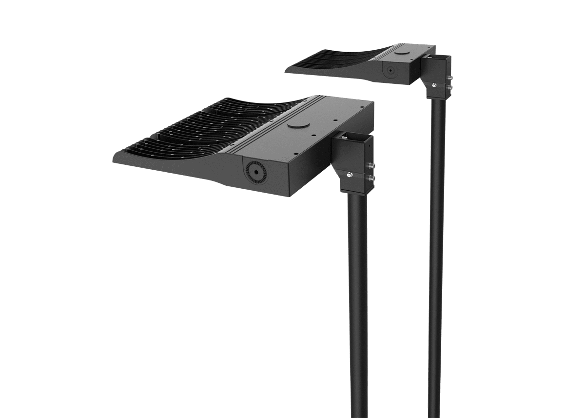 STRAIGHT ARM MOUNT FOR SQUARE POLE 300W ST11 ONLY - Ozlite